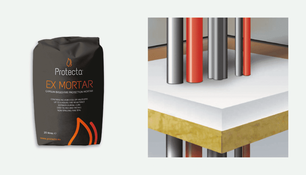 Fire Stop Seal Tests - EX Mortar - Upgraded Approvals - Polyseam I Fire ...